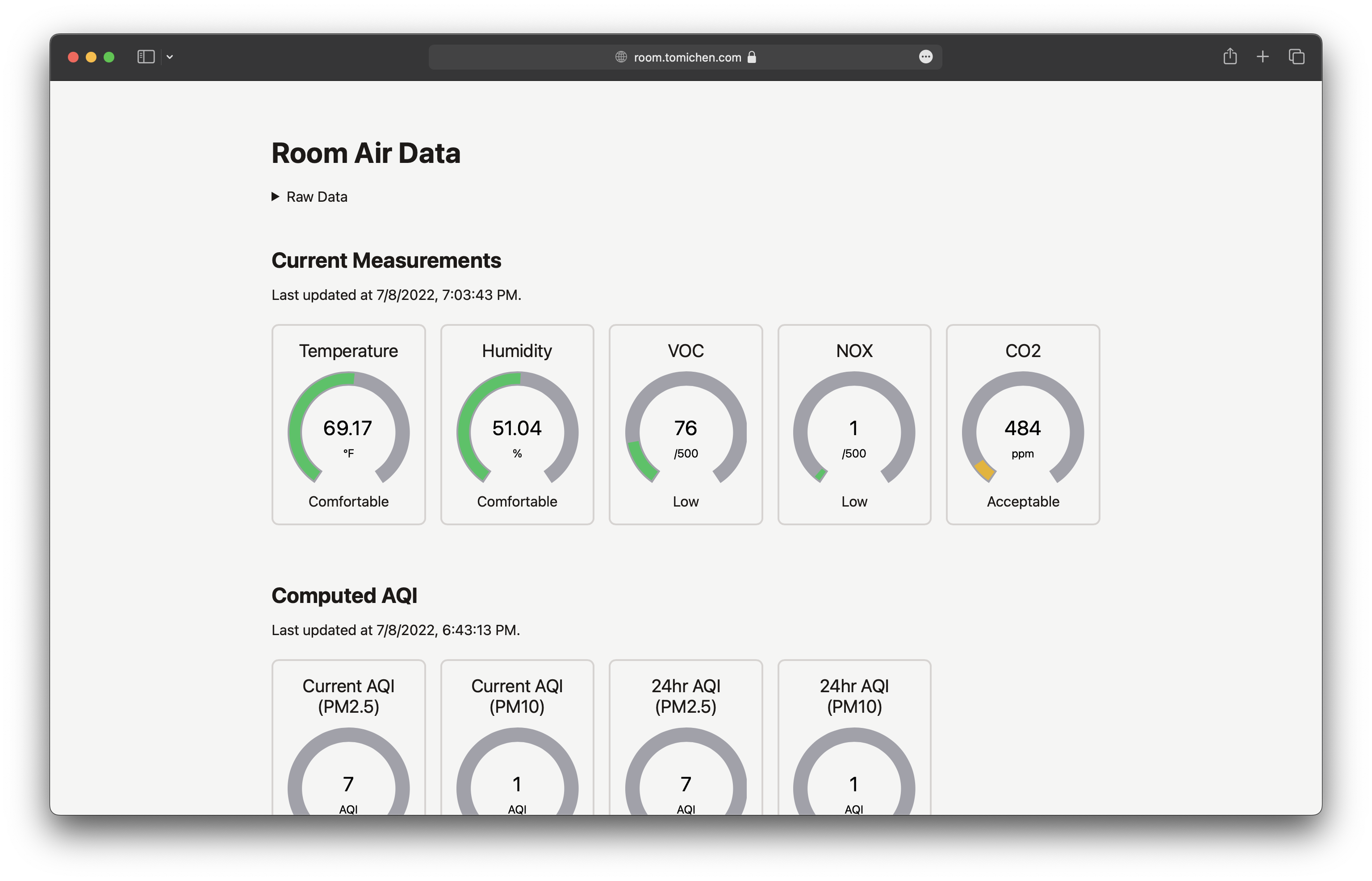 Room Tracker | Tomi Chen